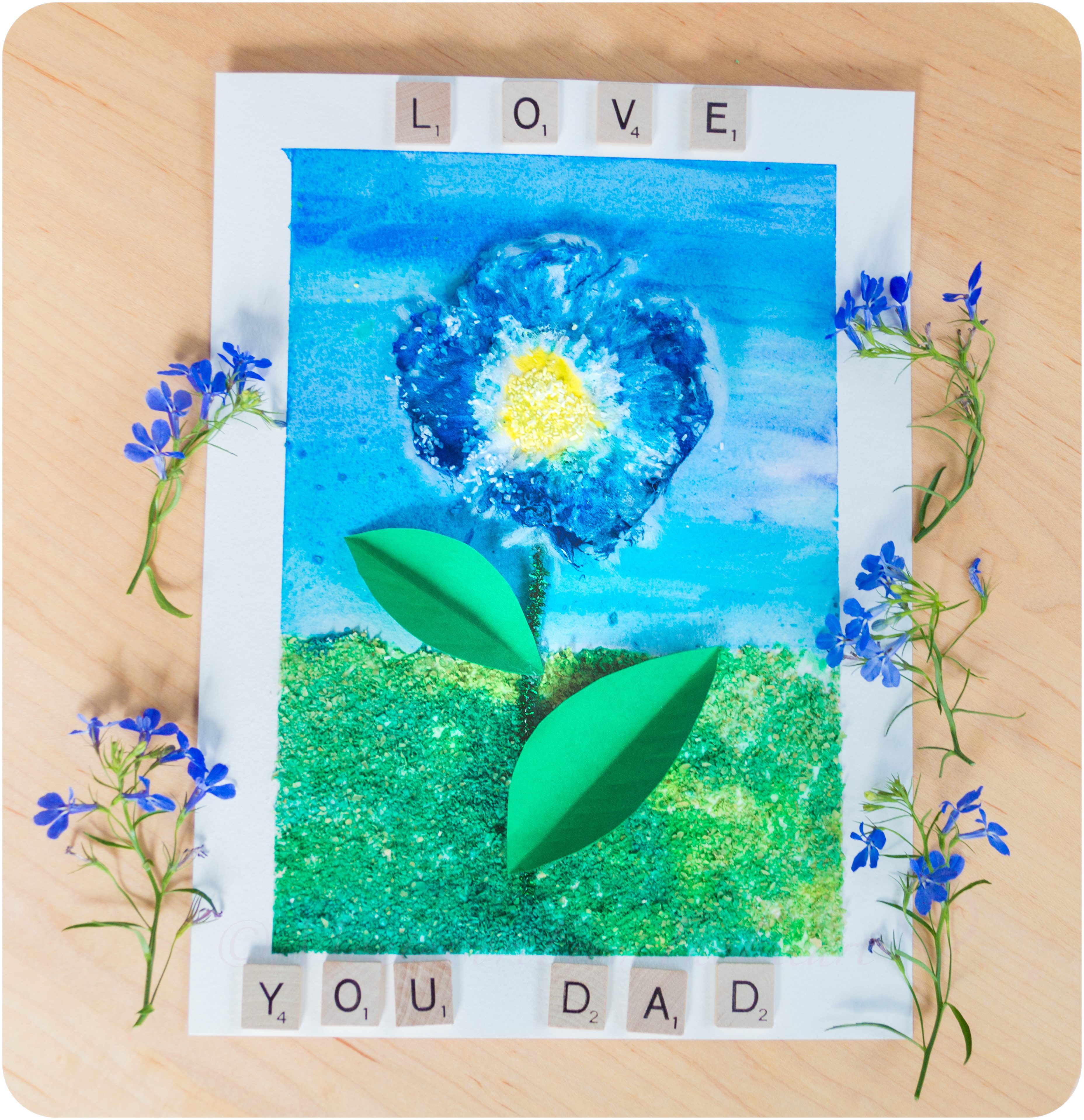 3D Flower Kids Crafts