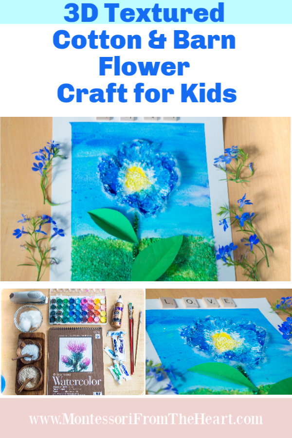 This 3D Textured Craft can be framed and hang in your child’s room, or ...