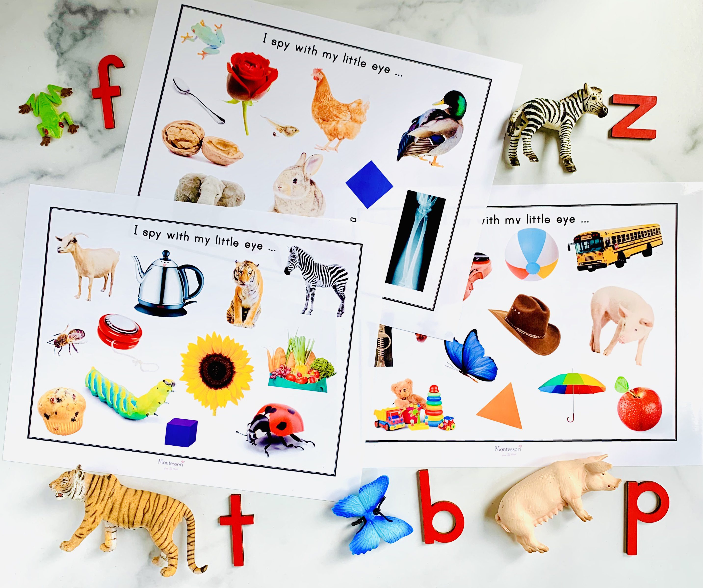 SPY-SAY-ERASE Montessori SOUND GAME is a multi-sensory step towards ...