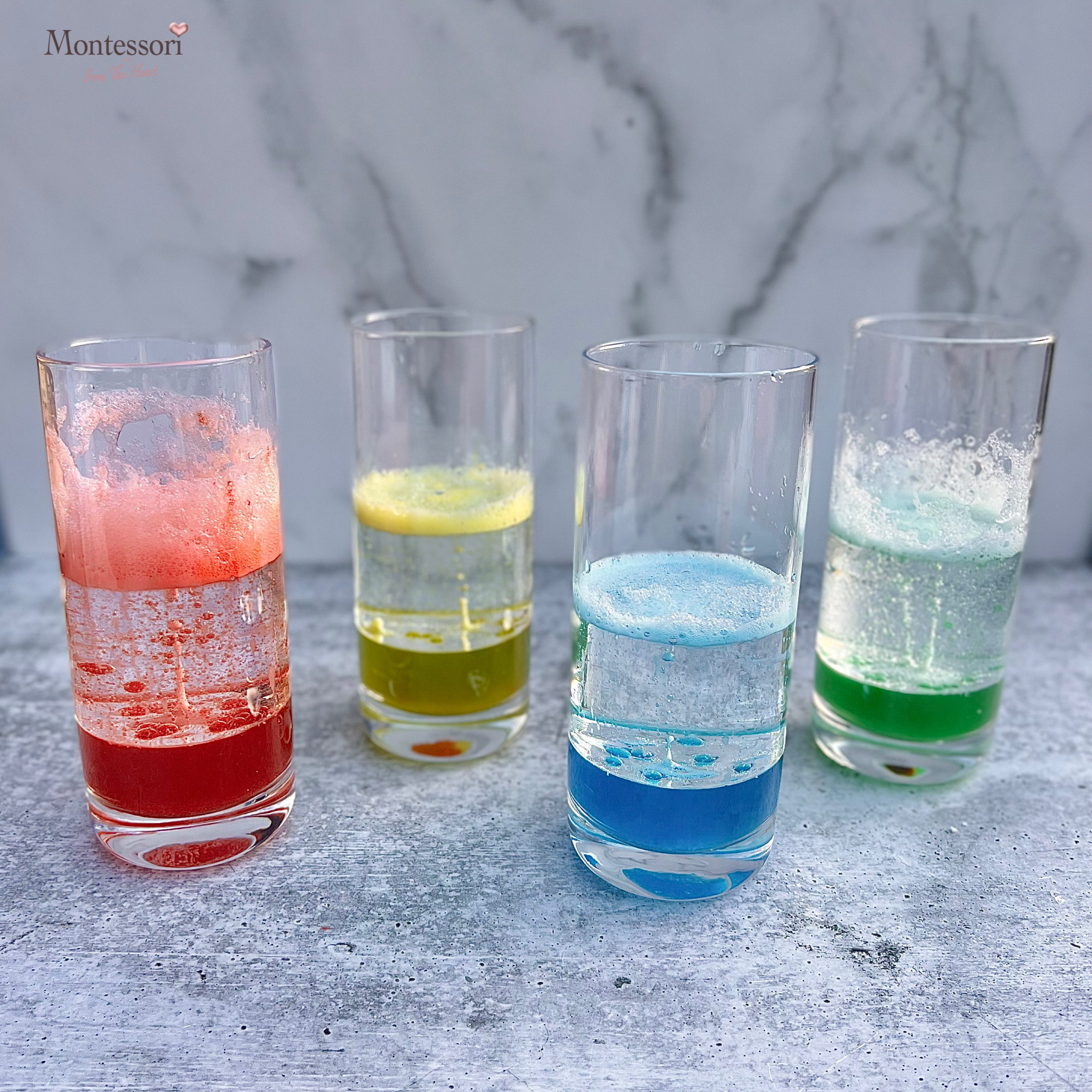 Below are the steps for creating your DIY Lava Lamp: