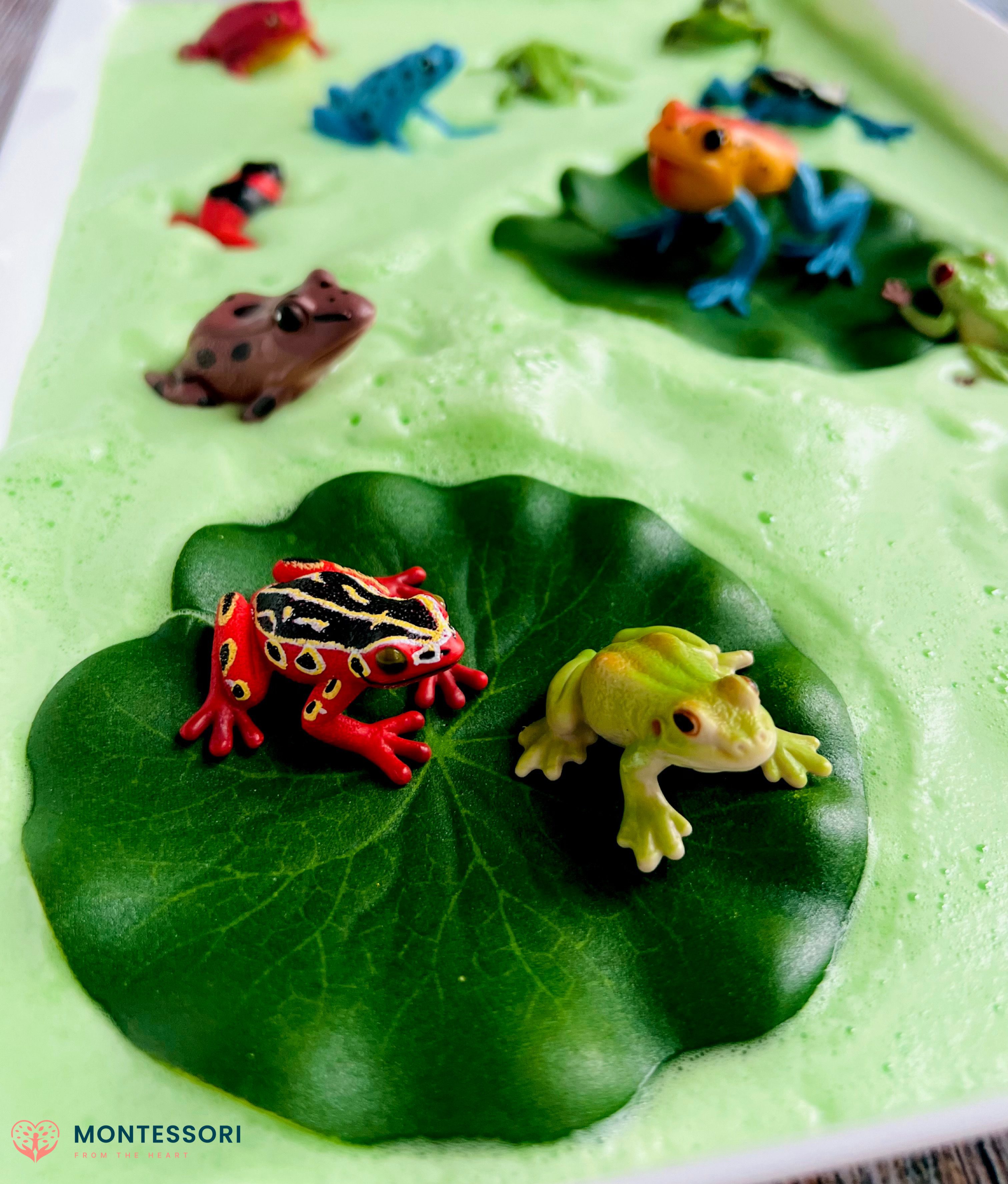 Two-ingredient edible foam as a taste-safe sensory play idea filler to ...