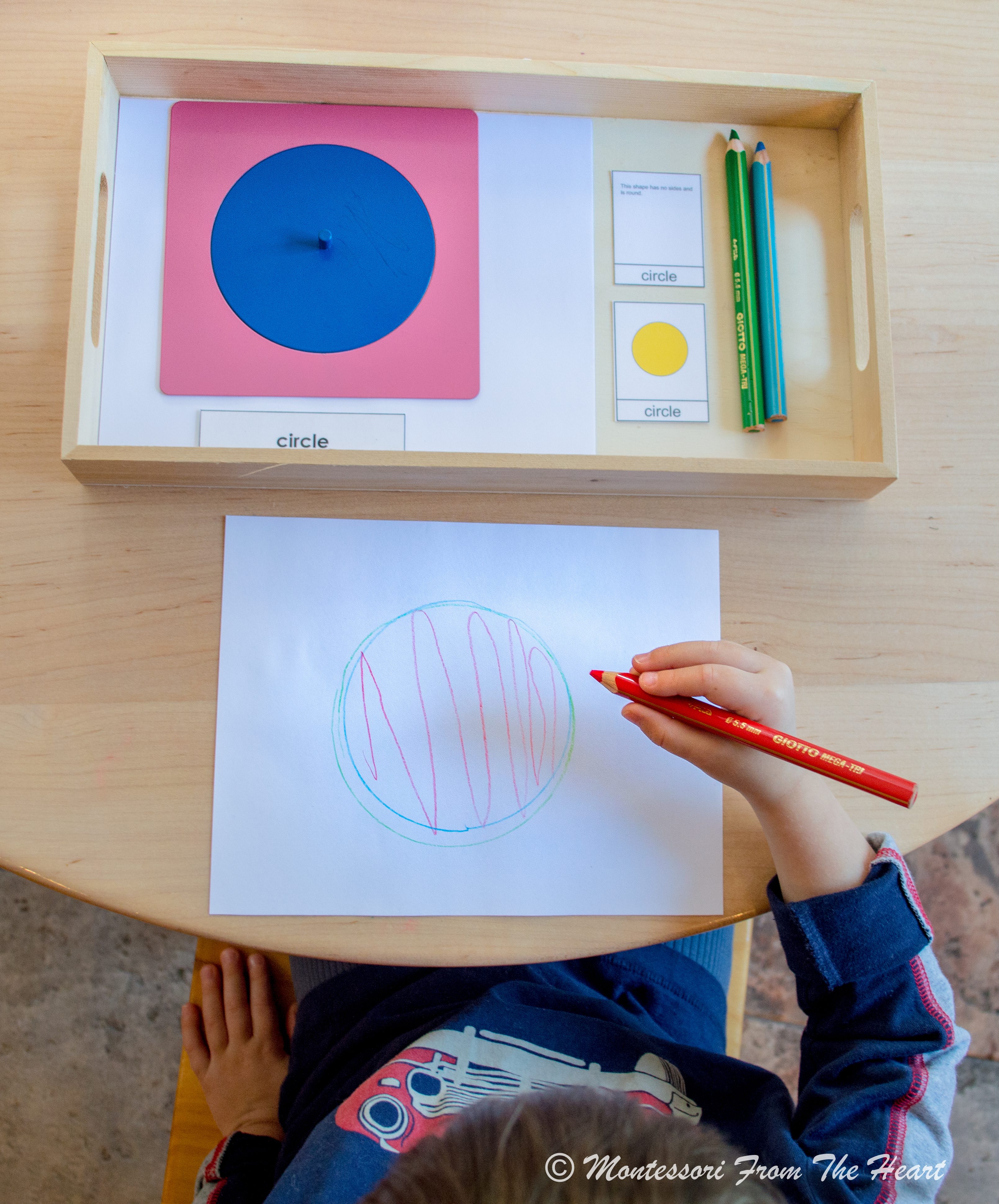 Montessori Metal Insets Presentation Square Shape | Montessori From The ...